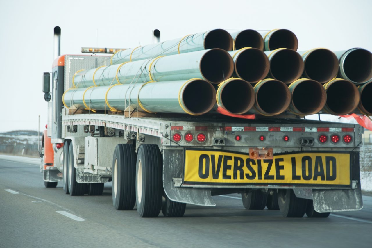 Load of Pipes - Mexicom Logistics
