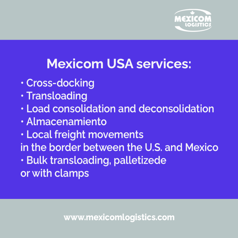 Warehousing and local movements in Laredo with Mexicom USA - Mexicom ...