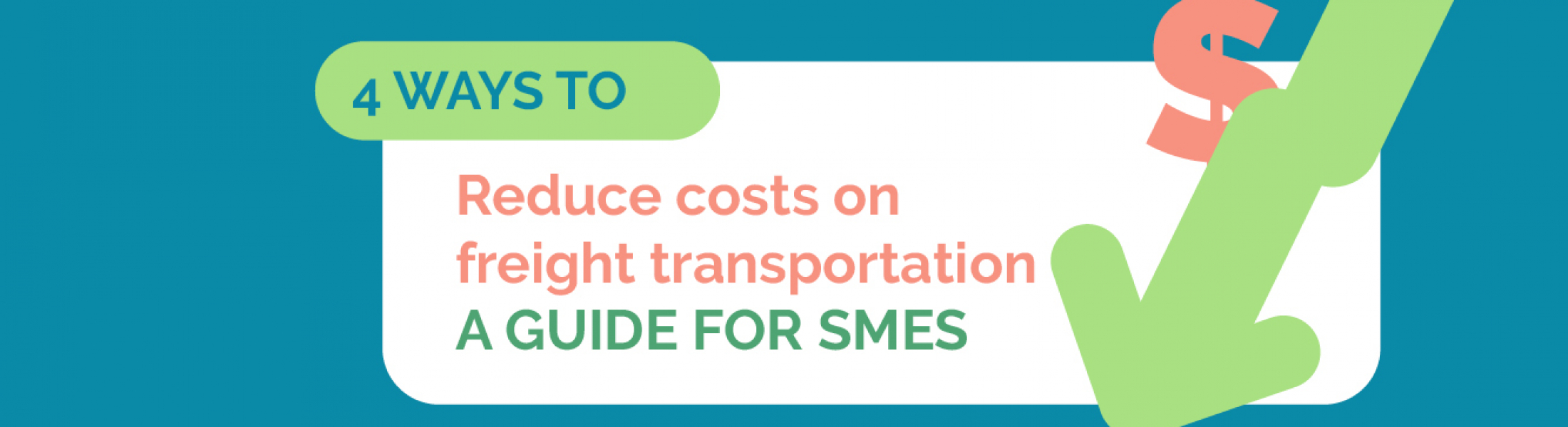 4 ways to reduce costs on freight transport - A guide for SMEs ...