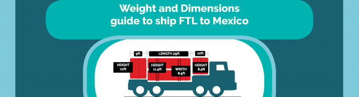 Weight and Dimensions guide to ship FTL to Mexico - Mexicom Logistics